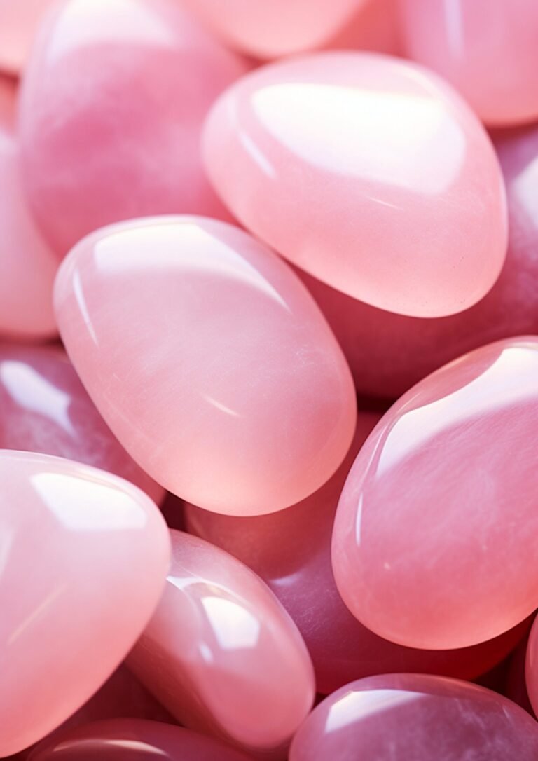 Rose Quartz Digital Image: Enhance Your Heart Chakra & Space