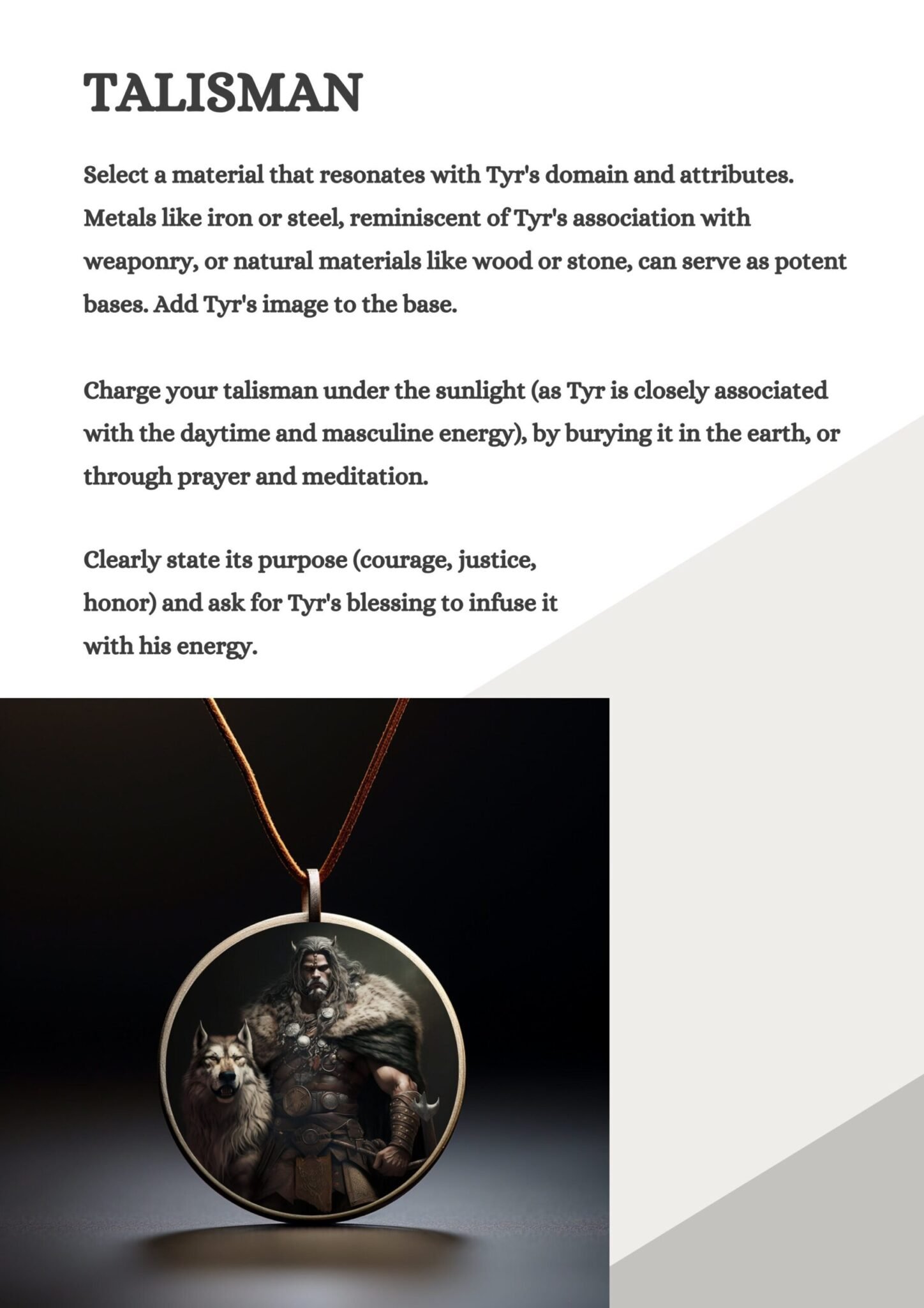 Tyr Norse God Art Print: Digital Download for Mythology Lovers